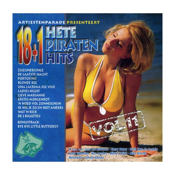 18+1 Hete Piratenhits - Vol.11 - CD | CD-Hal Ruinen