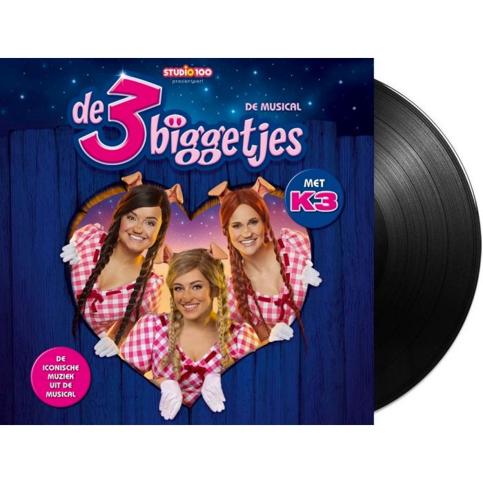 K3 - De 3 Biggetjes De Musical - 2LP | CD-Hal Ruinen