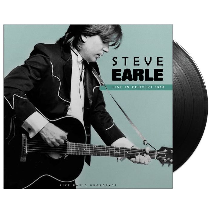 Steve Earle - Live In Concert 1988 - LP | CD-Hal Ruinen